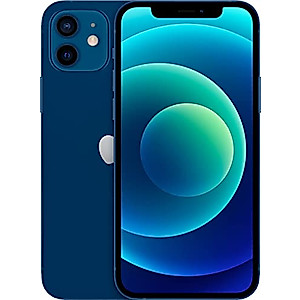 Apple iPhone 12, 64GB, Blue - Unlocked (Renewed Premium)