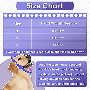 Nanaki Dog Calming Hoodie No Shake Ear Wraps for Dogs Ear Protection Ear Dog Cover Muffs Dog Head Warp Anxiety Relief Dog Hematoma Ear Wrap Head Cover The Grooming and Force Drying Dog Ear Protector