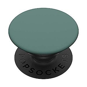 Simple Chic Solid Color Dark Jade Green PopSockets PopGrip: Swappable Grip for Phones & Tablets