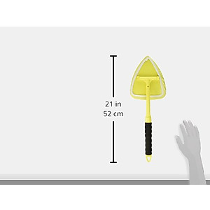 Invisible Glass 95160 2-Piece Quick Change Reach and Clean Tool a Window and Windshield Wand Glass Cleaning Tool for Those Hard-to-Reach Places in Your Car and Home Washable Reversible and Extendable