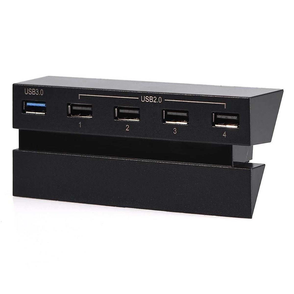 125 5 Port USB Hub for PS4, USB 3.0 2.0 High Speed Expansion Hub Charger Controller Splitter Expander Specially Designed for PS4 Game Console