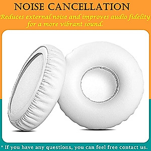 TaiZiChangQin Ear Pads Cushion Memory Foam Earpads Replacement Compatible with Jabra REVO Wireless Bluetooth / Wired Headphone ( Protein Leather )