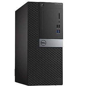 Dell Optiplex 5040 MT Desktop Computer, Intel Core i5-6500 3.2GHz (up to 3.60 GHz) Quad-Core, 8GB DDR3L RAM, 256GB SSD, Windows 10 Pro 64-Bit, USB 3.0, Display Port (Renewed)