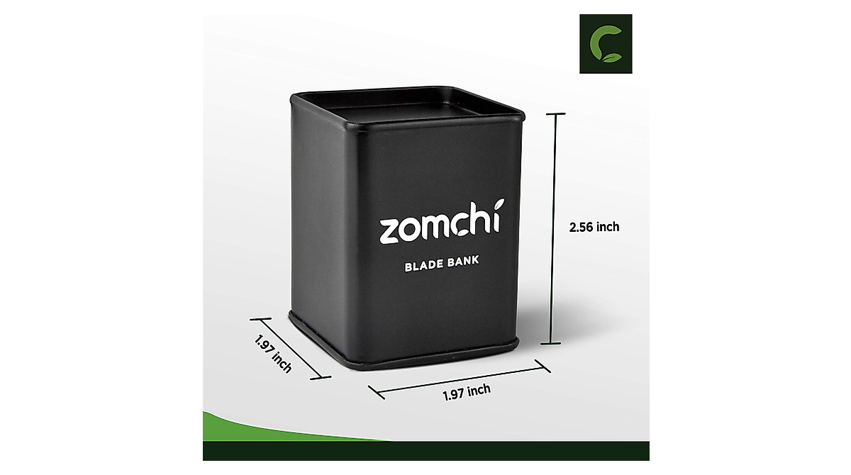 ZOMCHI Safety Razor Blade Bank - Safe Disposal & Eco-Friendly