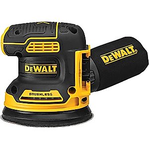 DEWALT 20V MAX Orbital Sander, Tool Only (DCW210B), Yellow