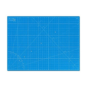 Elan Cutting Mat A1 Blue, 5-Ply Craft Mat, Self Healing Cutting Mat 36x24, Craft Cutting Board, Art Mat, Imperial Sewing Mat, Quilting Mat, Hobby Mat, for Sewing, Quilting, Quilting supplies