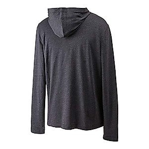 Speedo Standard T-Shirt Long Sleeve Hoodie Pull Over Team Warm Up, Pride Black, Large