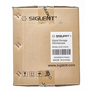 Siglent Technologies SDS1104X-E 100Mhz Digital Oscilloscope 4 channels Standard Decoder, Grey