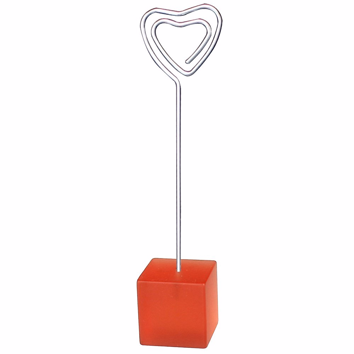 Honbay 30pcs DIY Heart Shape Ring Loop Craft Wire Clip Table Card Note Photo Memo Holder Metal Clamp Clay Cake Decoration Accessories