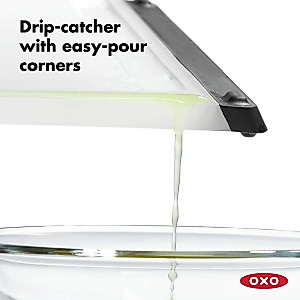 OXO Good Grips Plastic Carving & Cutting Board and OXO Good Grips Soft-Handled Manual Can Opener