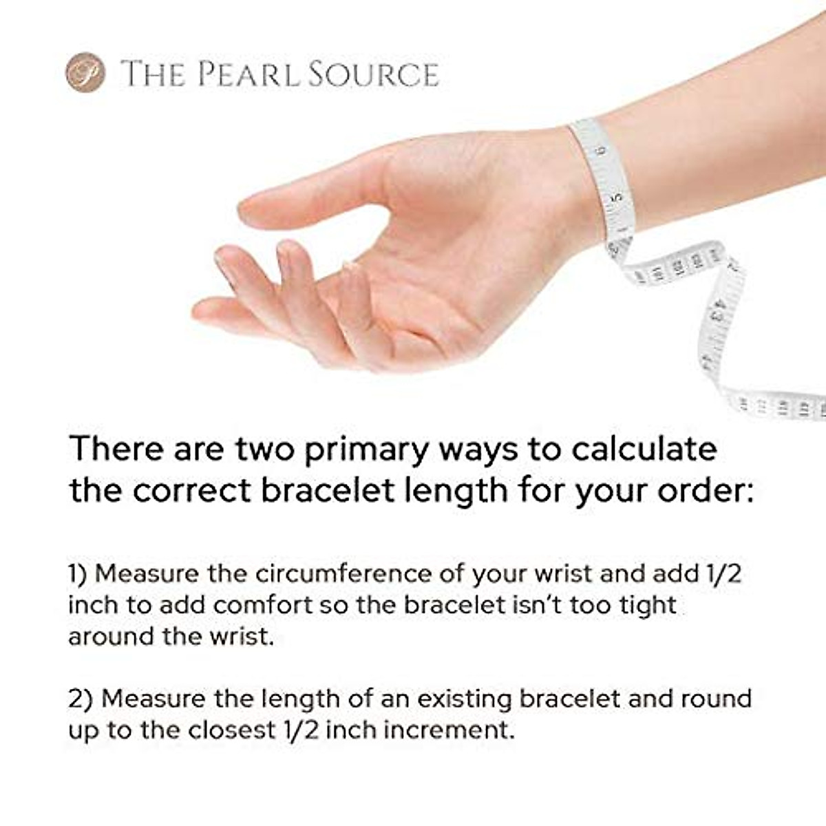 The Pearl Source 14K Gold 7-8mm AAAA Quality Round Multicolor Freshwater Cultured Pearl Bracelet for Women