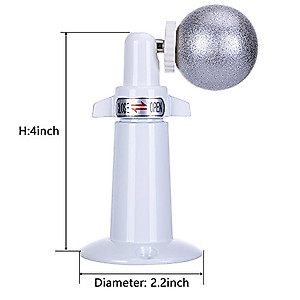 Haoyou (Metal 2 Pack) 360 Degree Adjustable Security Wall Mount Equipped with Security Rope,Compatible with Magnetic Arlo/Arlo pro/Arlo pro 2