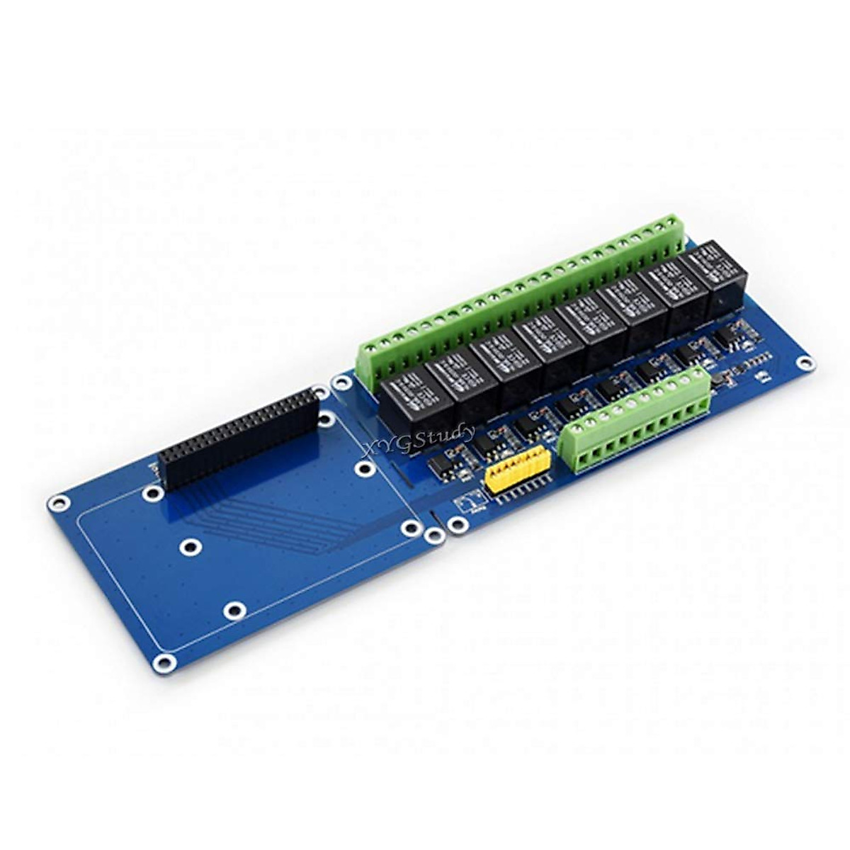 Newest Raspberry Pi 8-Channel Relay Expansion Board 5V Power Relay Module for Raspberry Pi 4 3 2 Model B+ B Jetson Nano @XYGStudy