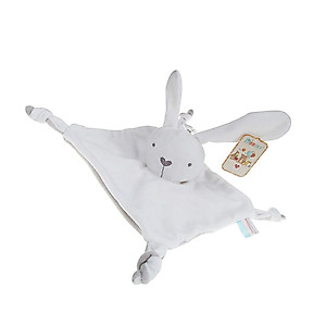 Baby Security Blanket Rabbit Elephant Security Blanket Animal Plush Stuffed Blanket for Nursery Baby Toddlers Newborn