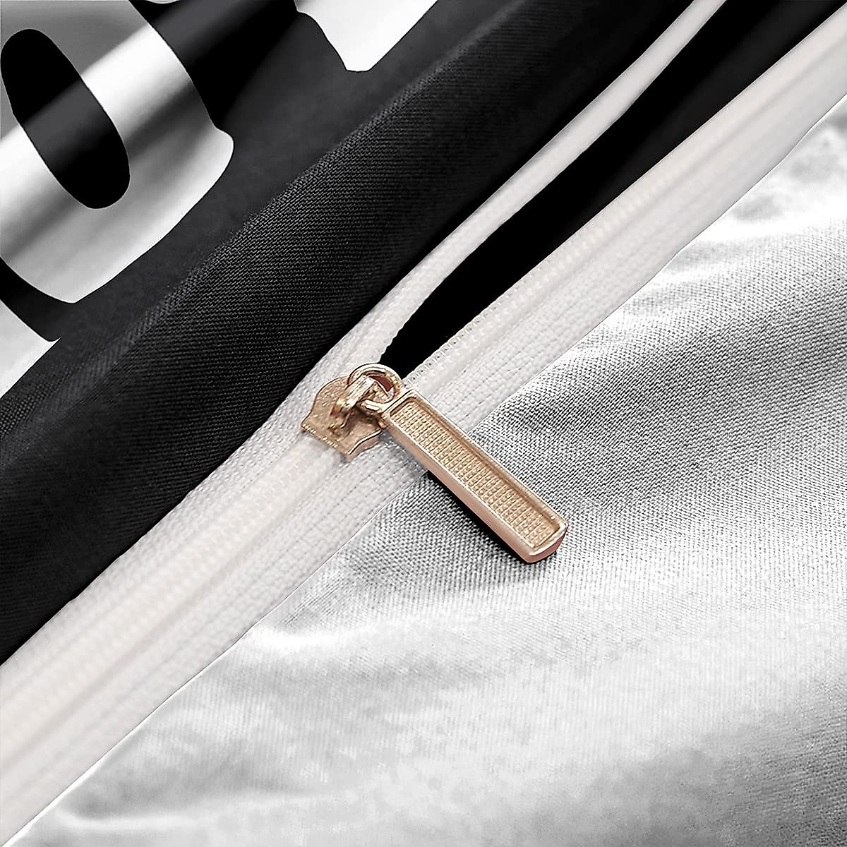 Children Cartoon Lovely Kuromi 3D Printing Bedding 3 Piece Soft Microfiber Duvet Set Includes 1 Bed Cover and 2 Pillowcases, Adult Boys and Girls kit Gift