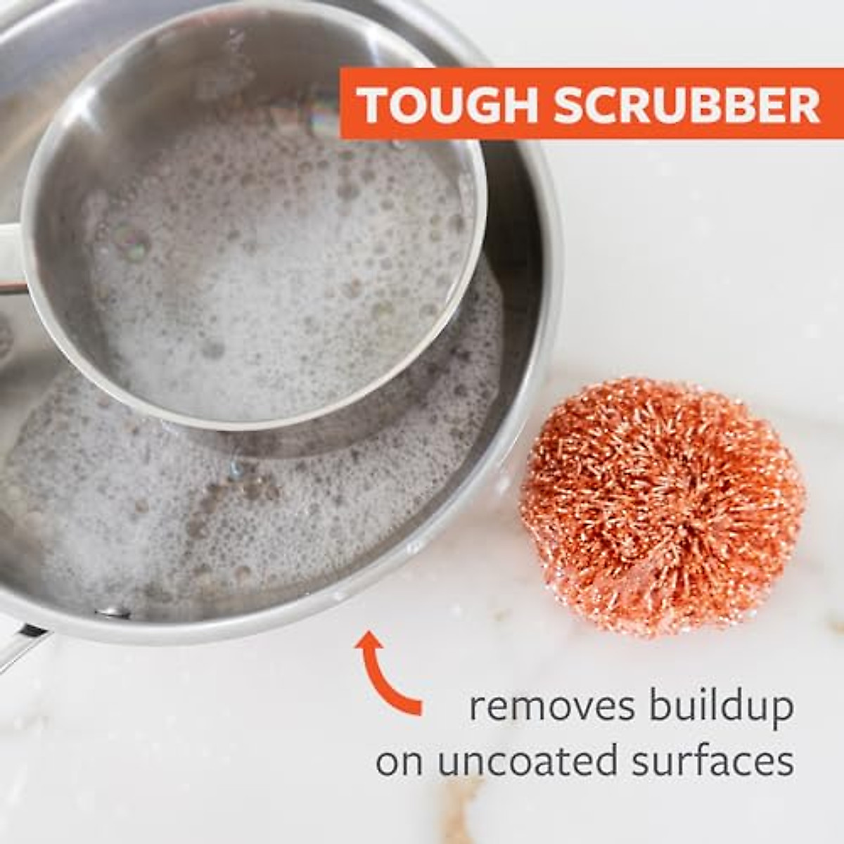 Full Circle Lucky Scrubber - Copper Scrubbers - Set of 3