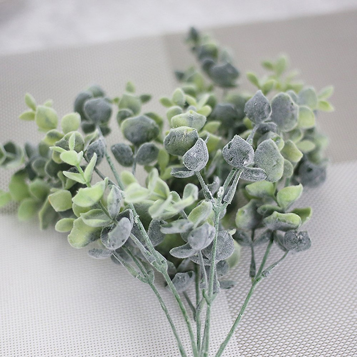 Bluelans® Artificial Fake Plastic Artificial Plastic Plant Eucalyptus Grass for Home Garden Wedding Party Decoration