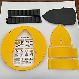 Second Generation Mouse Trap Automatic Reset Flip and Slide - Bucket Mouse Traps,Indoor Outdoor Mouse Trap,5 Gallon Bucket Compatible|(2 Pcs)