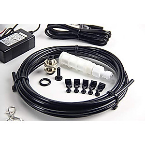 MistKing – Starter Misting System, 5th Gen | Used by Zoos, Botanical Gardens, Institutions & Hobbyists | Expandable to 10 Nozzles | Extremely Fine Mist | 50 Micron Droplets | MKSMS5-125-50