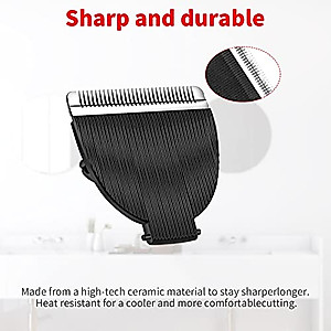 Replacement Blade Compatible with Meridian Shaver Grooming Trimmer (Black)