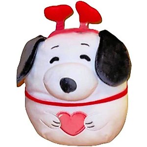 Squishmallows 8" Valentines Peanuts Snoopy with Heart