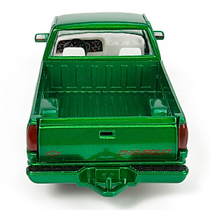 All Star Toys 1992 Chevy 454SS Pickup Lowrider Truck Candy Green 1/24 Diecast Model Motormax Get Low 79036 Exclusive
