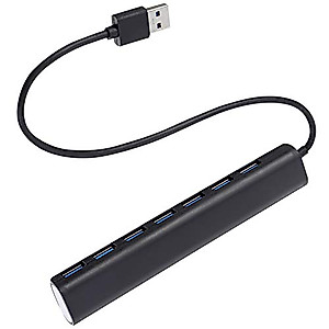 2sets Computer Portable Type- c Multi- Port Black Computers- in- for Converter Accessories Holder Data with Transfer Dock USB Adapter Laptops Cable Expansion Dongle. Tablets Hub in