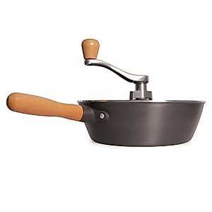 Kitchen Crop 10In. Nut Roaster Pan, Gray, Small
