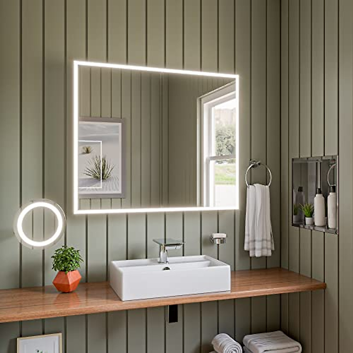 ALFI brand AB9513-PC Matching Bathroom Accessory Set (6 Piece), Polished Chrome