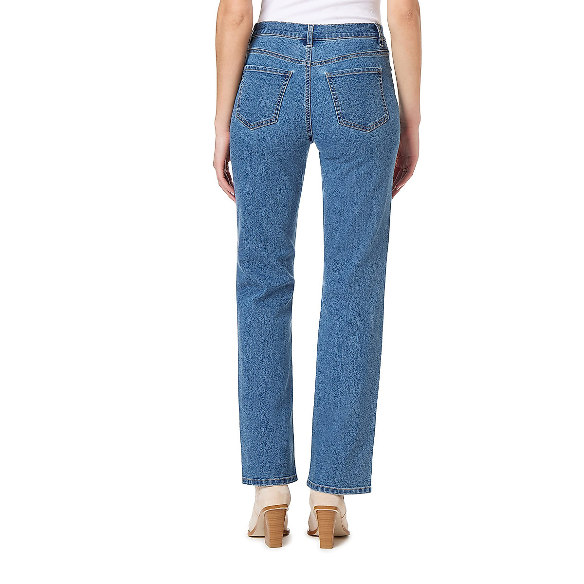 WallFlower Women's Fearless Curvy 70s Bootcut Denim Super High-Rise Insta Vintage Juniors Jeans, Jaylene, 3