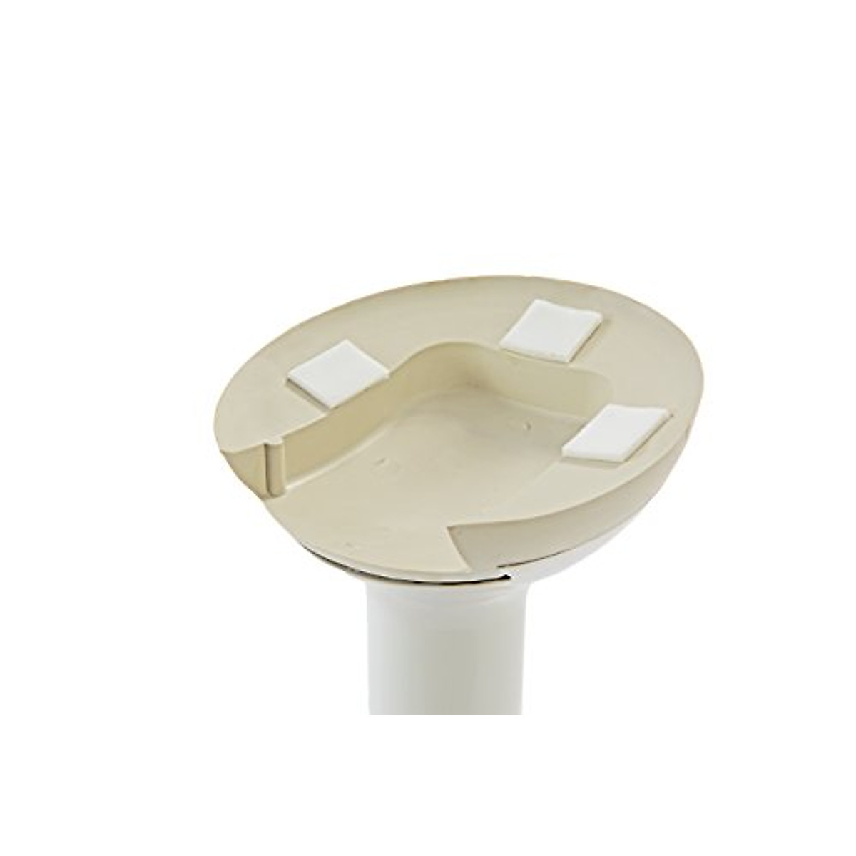 Big John Toilet Seat 612011919 Wall Hung Toilet Support, White