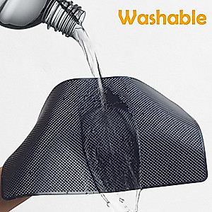 DaKuan Car Dashboard Anti-Slip Mat, 4 Packs 10.5" x 5.7" and 8" x 5.1" Sticky Non-Slip Dashboard Gel Latex Pad for Cell Phone, Sunglasses, Keys, Coins