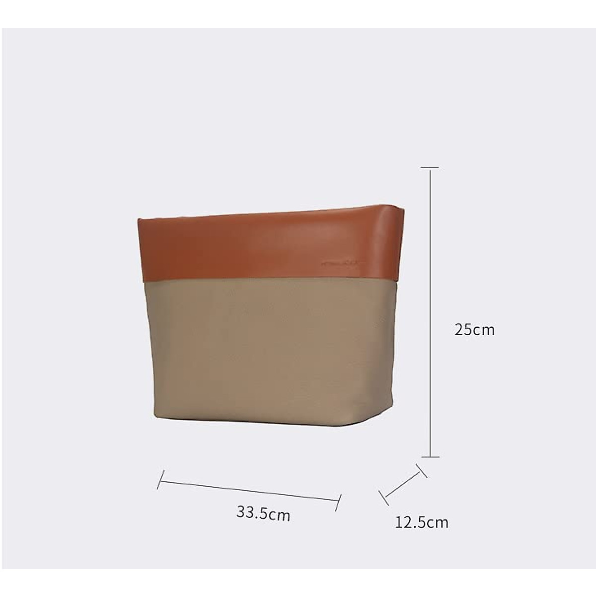 Vintage Leather Shoulder Bag Women's Crossbody Tote - Brown