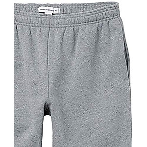 Amazon Essentials Men's Fleece Sweatpant (Available in Big & Tall), Light Grey Heather, Large