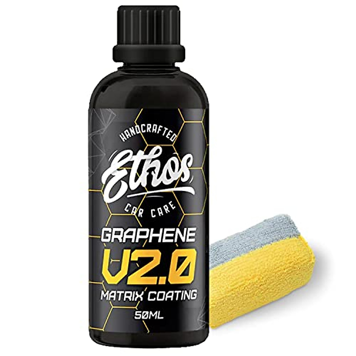 Graphene Matrix Coating with Applicator - - Graphene Ceramic Coating | 5+ Years Of Protection | Incredible Hydrophobic - Revolutionary Graphene Nanotechnology Apply After Car Wash & Paint Correction
