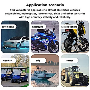 CenryKay 6PCS 2 Wire Green DC 4.5-30V 0.56" LED Panel Digital Display Voltage Meter Mini DC Digital Voltmeter