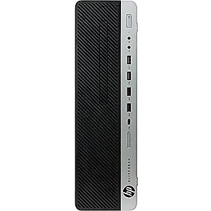 HP EliteDesk 800 G3 SFF Desktop Intel i7-6700 UP to 4.00GHz 16GB DDR4 New 512GB NVMe M.2 SSD Built in WiFi BT Dual Monitor Wireless Keyboard & Mouse Support Win10 Pro (Renewed)