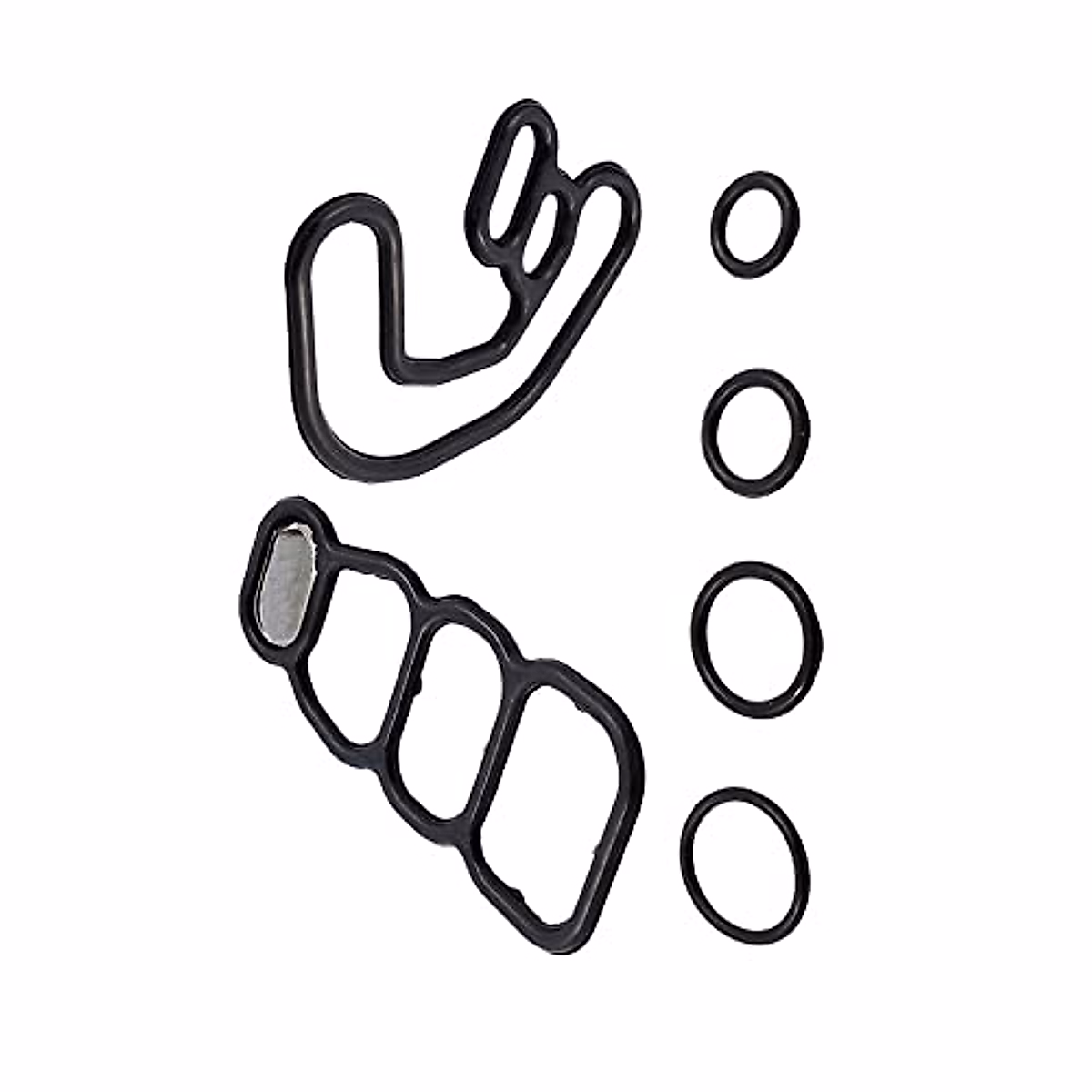 Riloer 1 Set 15826-RDV-J01, Head Cylinder Solenoid Valve Gasket Set, Compatible with Honda Odyssey Pilot Hybrid