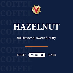 Victor Allen's Coffee Hazelnut Flavored, Medium Roast, 42 Count, Single Serve Coffee Pods for Keurig K-Cup Brewers