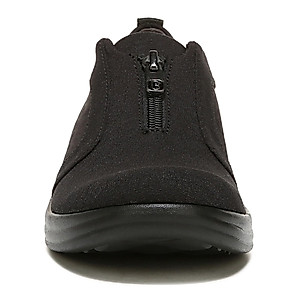 BZees Womens Poetic Comfort Casual and Fashion Sneakers Black 8 Medium (B,M)