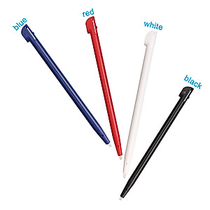 2DS Stylus Pen, Xahpower Replacement Stylus Compatible with Nintendo 2DS, 4 in 1 Combo Touch Styli Pen Set Multi Color for 2DS