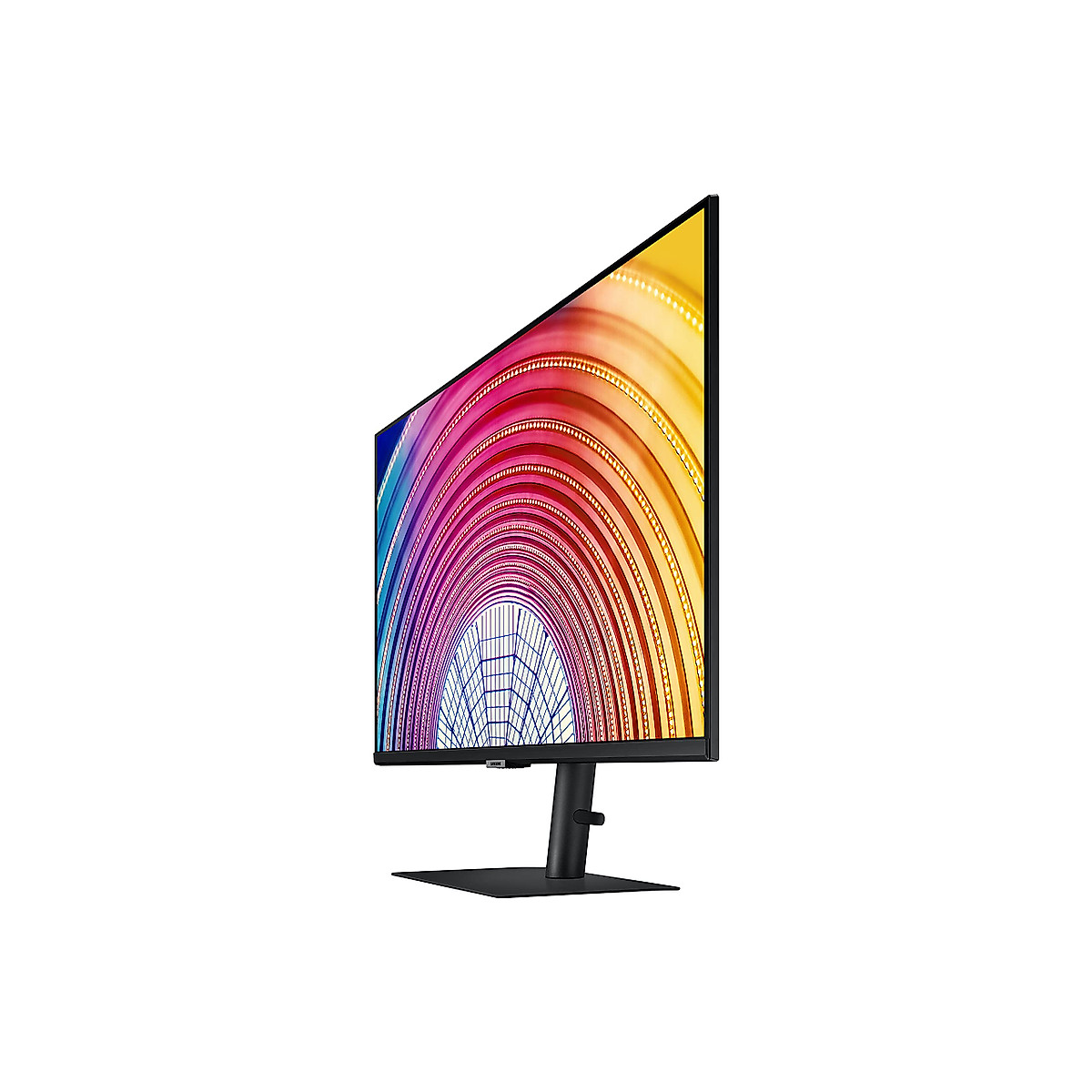 SAMSUNG S60A Series 27-Inch WQHD (2560x1440) Computer Monitor, 75Hz, IPS Panel, HDMI, HDR10 (1 Billion Colors), Height Adjustable Stand, TUV-Certified Intelligent Eye Care (LS27A600NWNXGO) (Renewed)