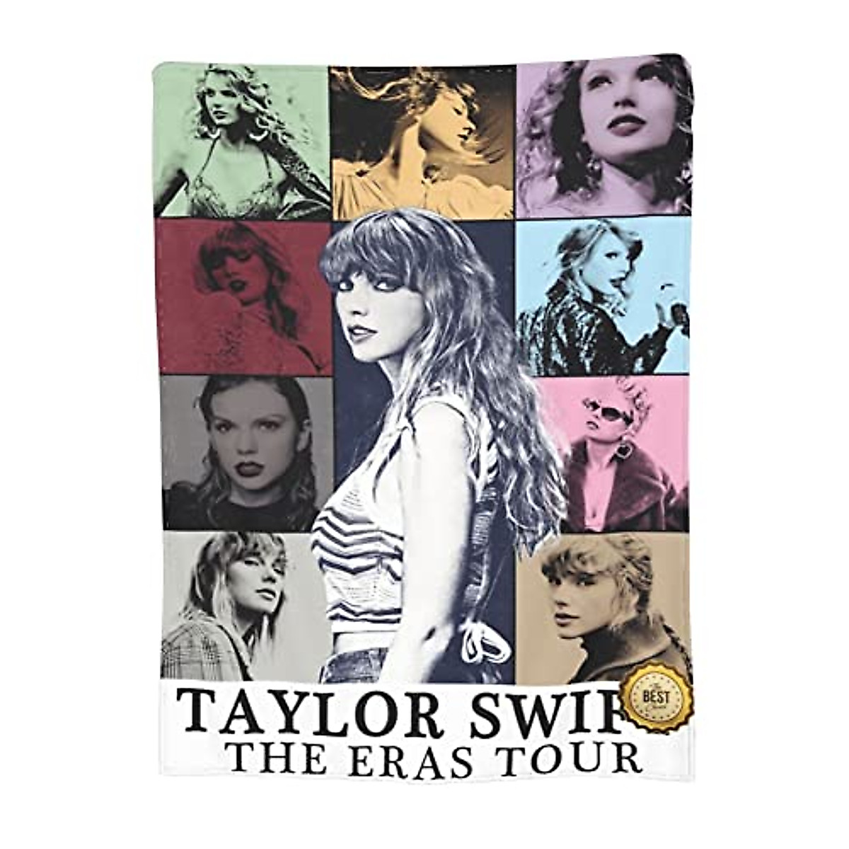 Taylor ERAS Tour Swift Blanket Throw for Bedroom Sofa Soft Warm Party Decorations Taylor ERAS Tour Swift Blanket Throw for All Seasons 50"X40"