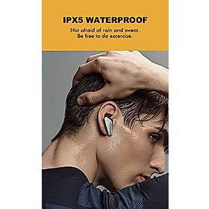 Astren Zyre Noise Cancelling Wireless Earbuds with Mic, Bluetooth 5.0, and Quick Charging Case, IPX5 Waterproof and Sweat Resistant for Running, Exercise, Sports, 8 Hour Playback