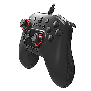 HORI Nintendo Switch HORIPAD Plus+ Wired Controller for first person shooters, battle royales and more - Officially Licensed by Nintendo