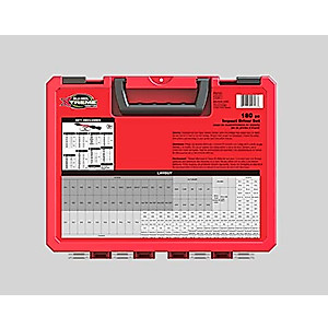 Disston BLU MOL Xtreme 115pc Drill bit Set 17 Round and Hex Drill bit Sizes