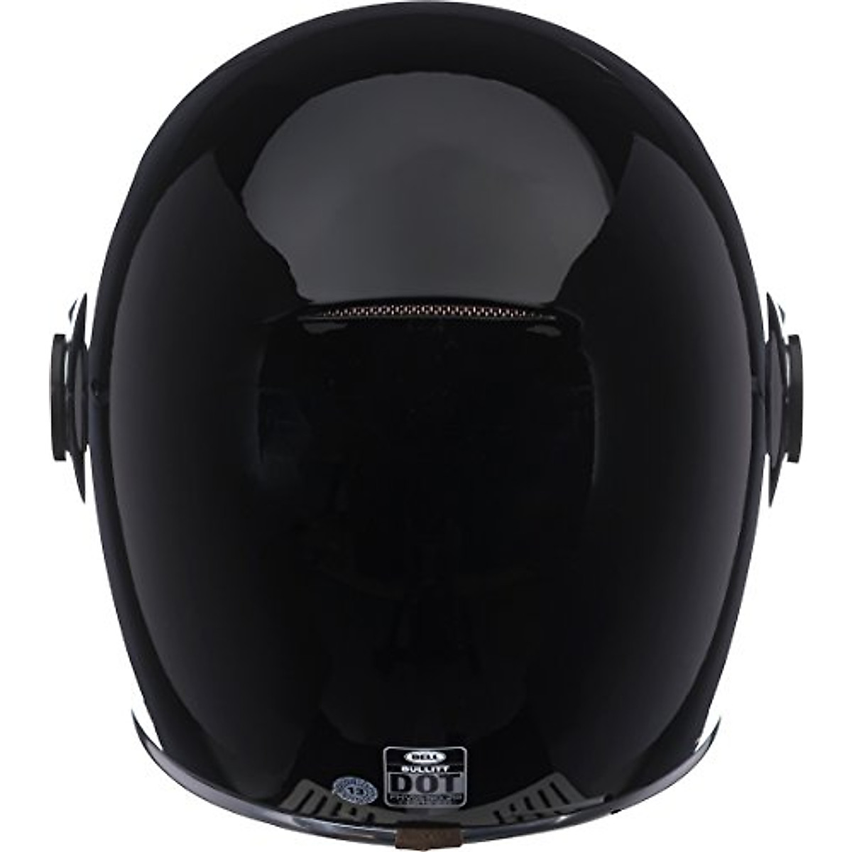 Bell Bullitt Full-Face Motorcycle Helmet (Solid Gloss Black, Medium)