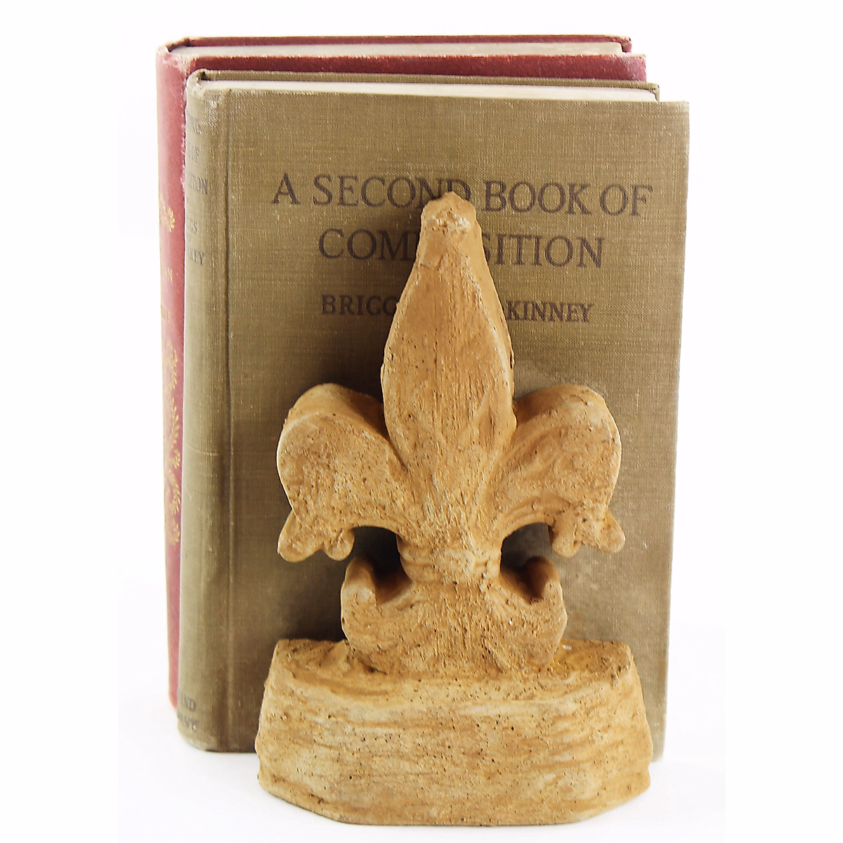Fleur de Lis Bookends Home and Garden Shelf Decoration