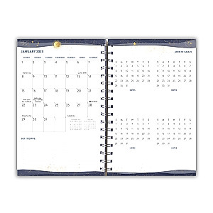 Goal Getter 2023 Weekly and Monthly Planner, 16-Month Lifestyle Planner: September 2022 - December 2023, 6" x 9" - Mystic Cosmos
