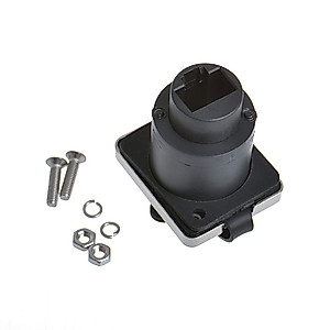 ANMBEST 5PCS Panel Mounting RJ45 IP65 Waterproof PCB Signal Panel Cat5/5e/6 8P8C Connector Ethernet LAN Cable Connector Double Head Coupler Adapter Female to Female with Waterproof/Dust Cap